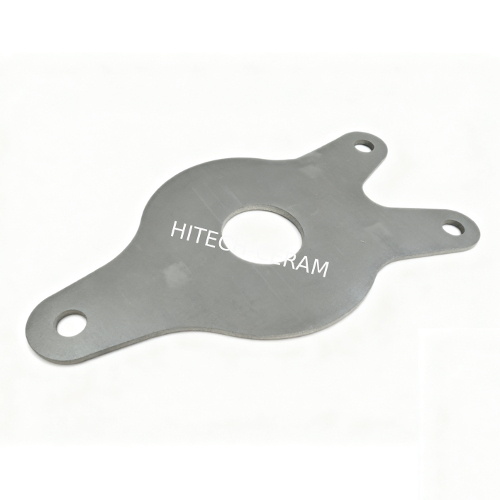 Reaction-bonded silicon carbide fish-shaped refractory setter plate for ...